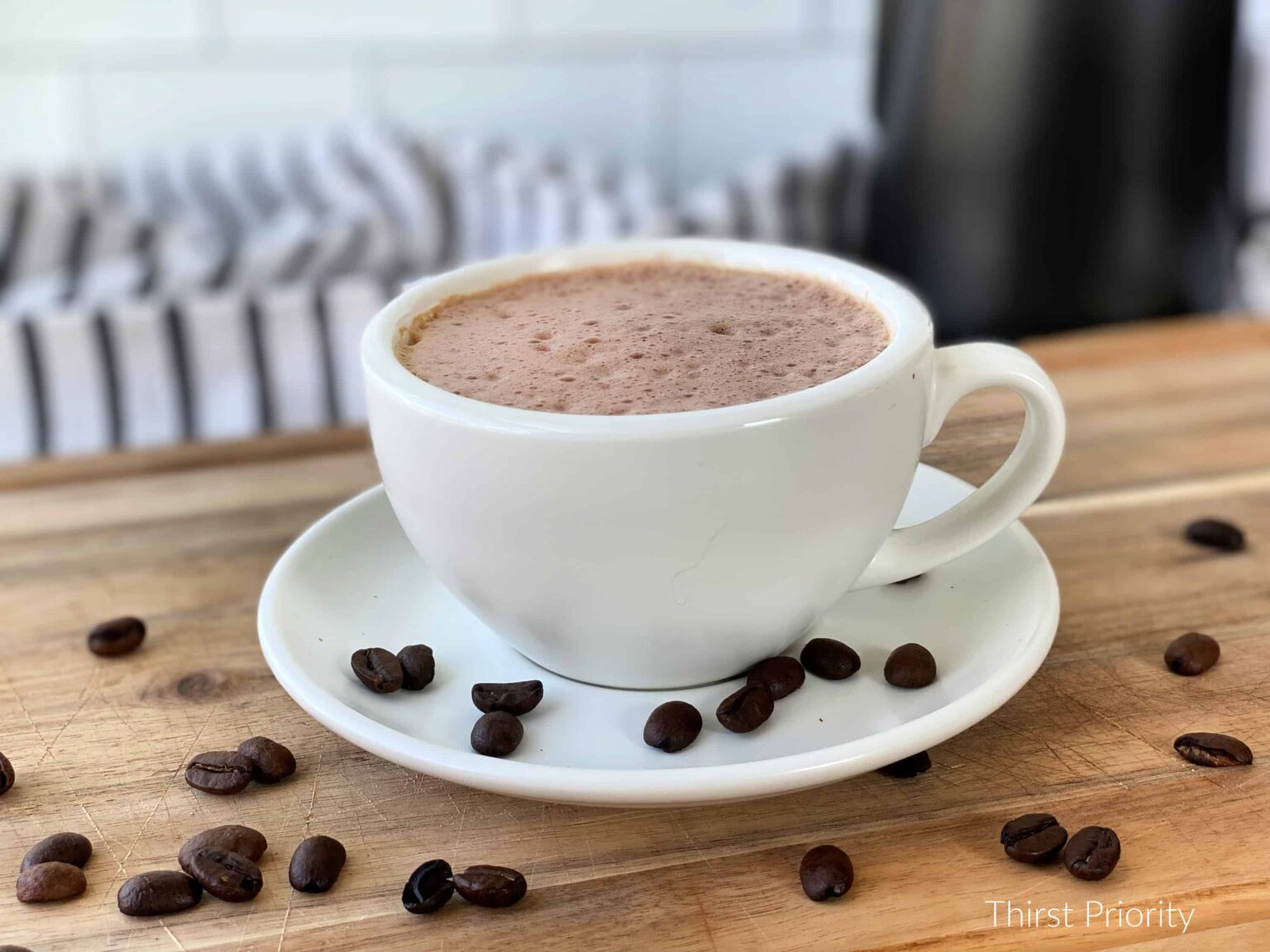 The Best Mocha Latte Recipe to make with Aeropress