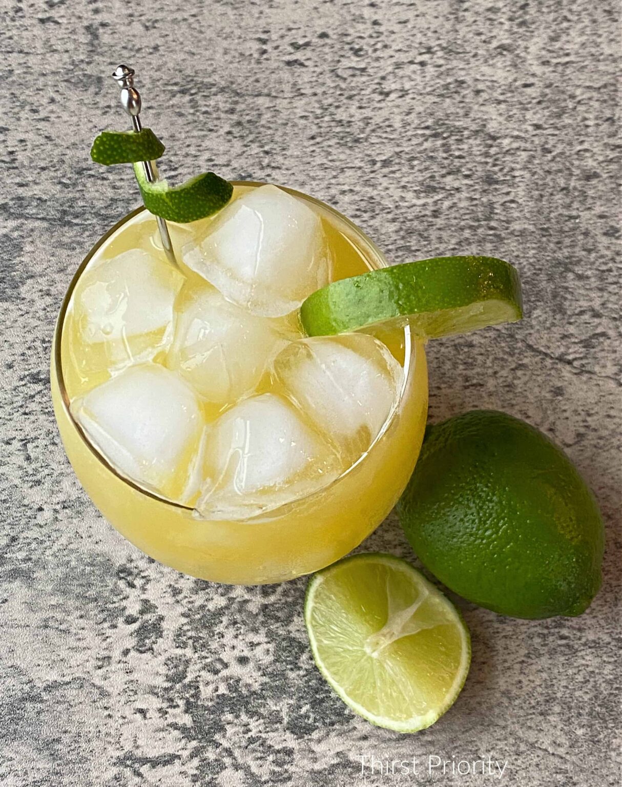 Pineapple Vodka Cocktail Recipe with Lime