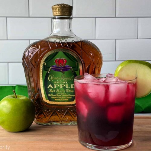 Crownberry Apple Cocktail Recipe (Crown Royal)