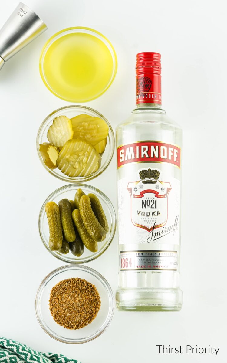 Dill Pickle Shots Recipe with Vodka