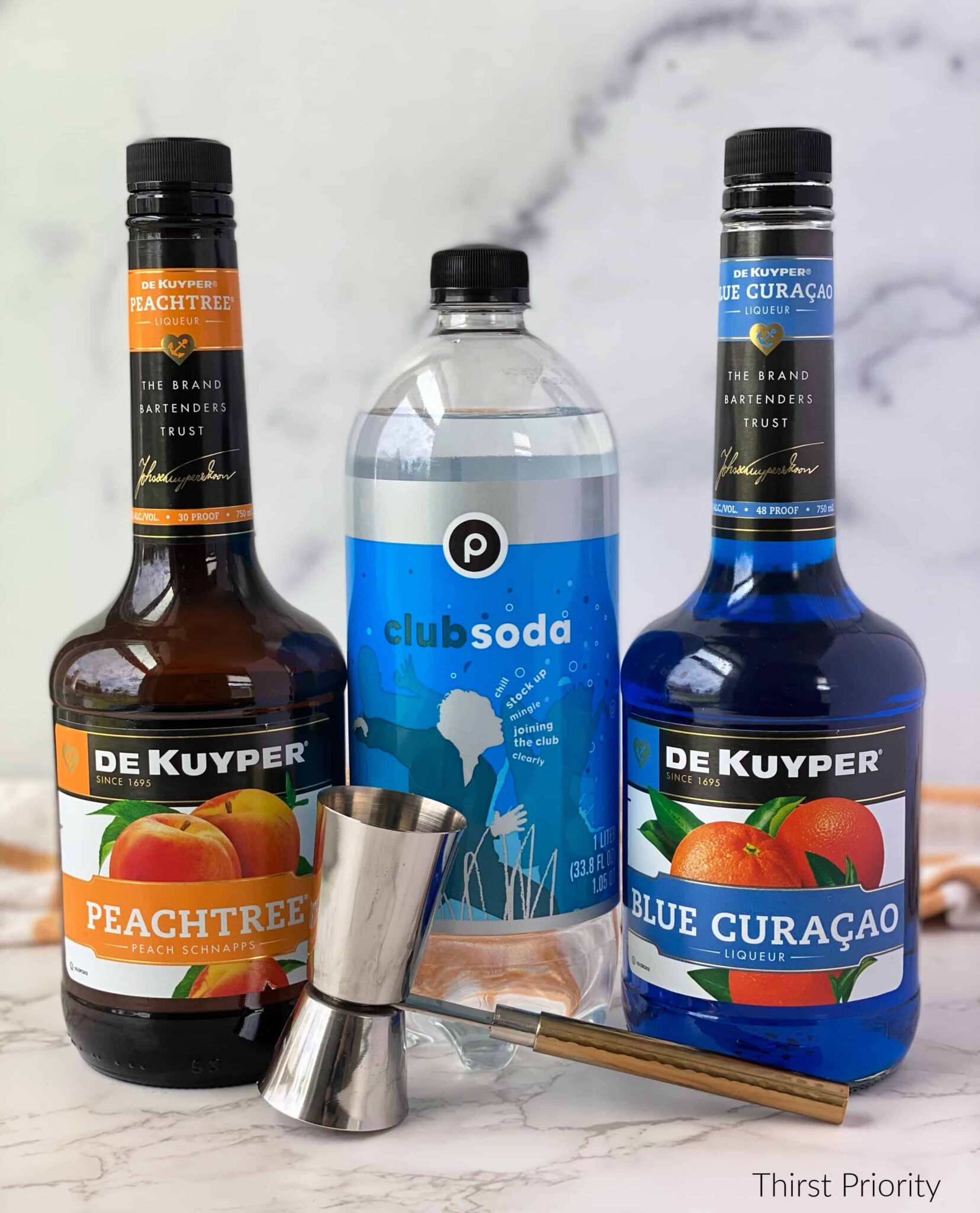 3 Ingredient Blues on The Rocks Cocktail Recipe