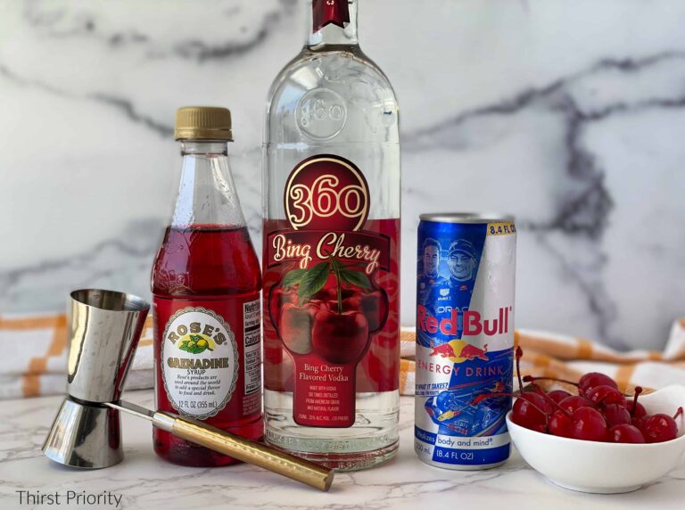 3 Ingredient Cherry Bomb Shot Recipe (and Cocktail)