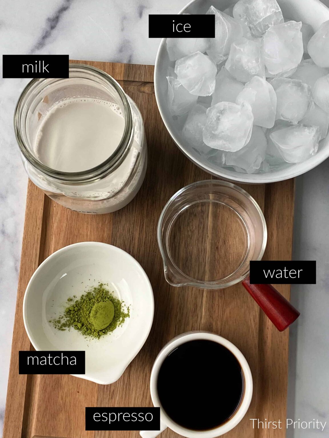 Matcha Coffee Recipe (Homemade Dirty Matcha Latte)