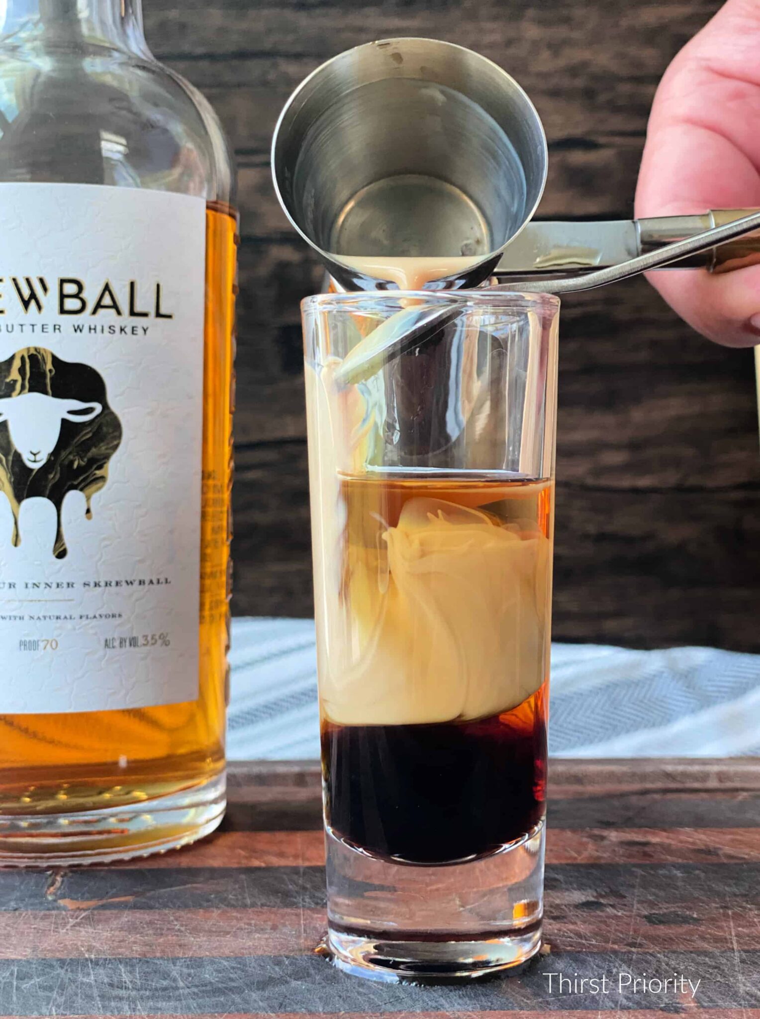 Creamy Skrewball Peanut Butter Whiskey Shot Recipe