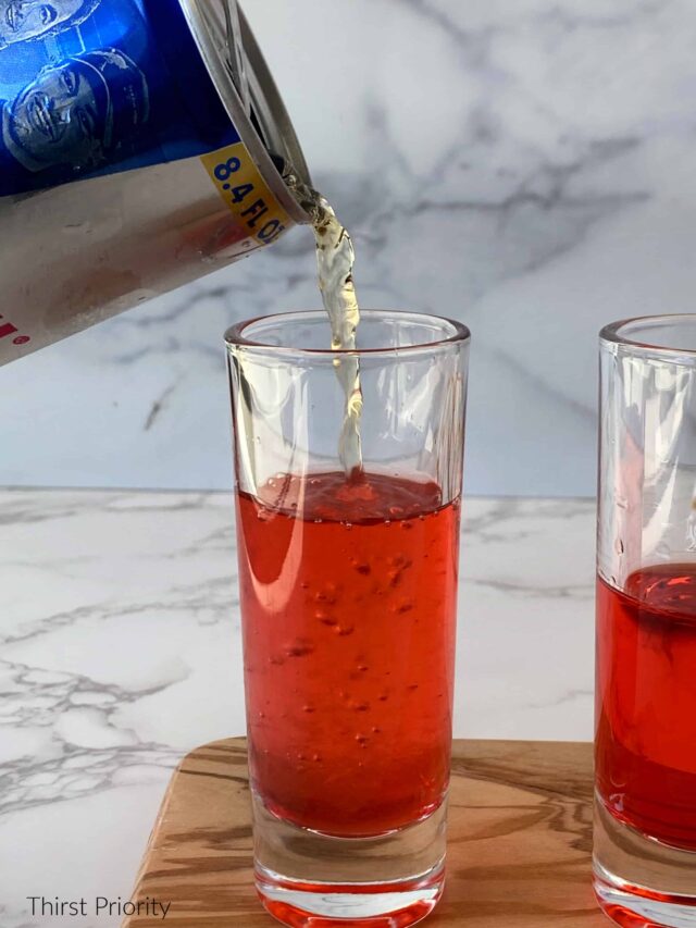 3 Ingredient Cherry Bomb Shot Recipe (and Cocktail)