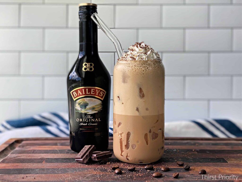 Baileys Iced Coffee Recipe (Bailey's Irish Cream)