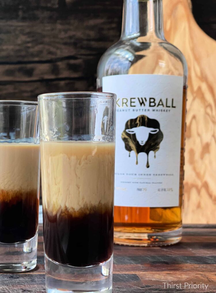 Creamy Skrewball Peanut Butter Whiskey Shot Recipe