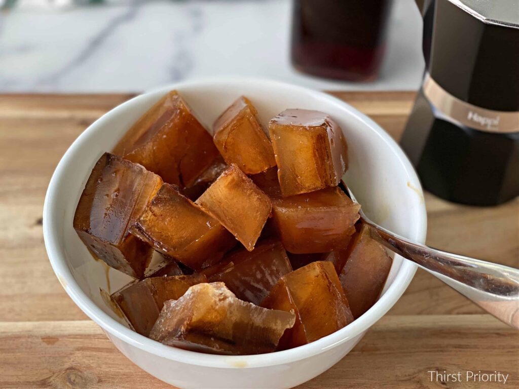 Easy Coffee Ice Cubes Recipe for Your Iced Drinks