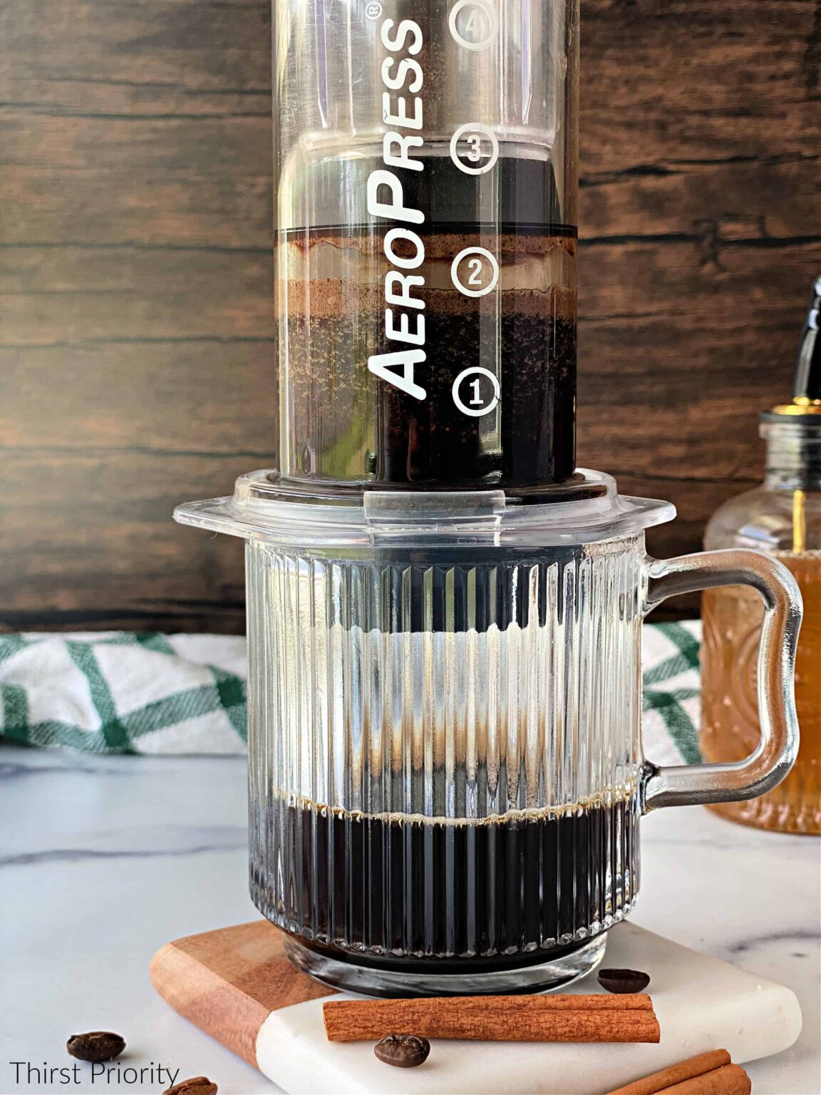 Cozy Christmas Cinnamon Spiced Winter Coffee Recipe