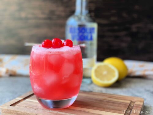 How to Make a Cherry Vodka Sour Cocktail Recipe