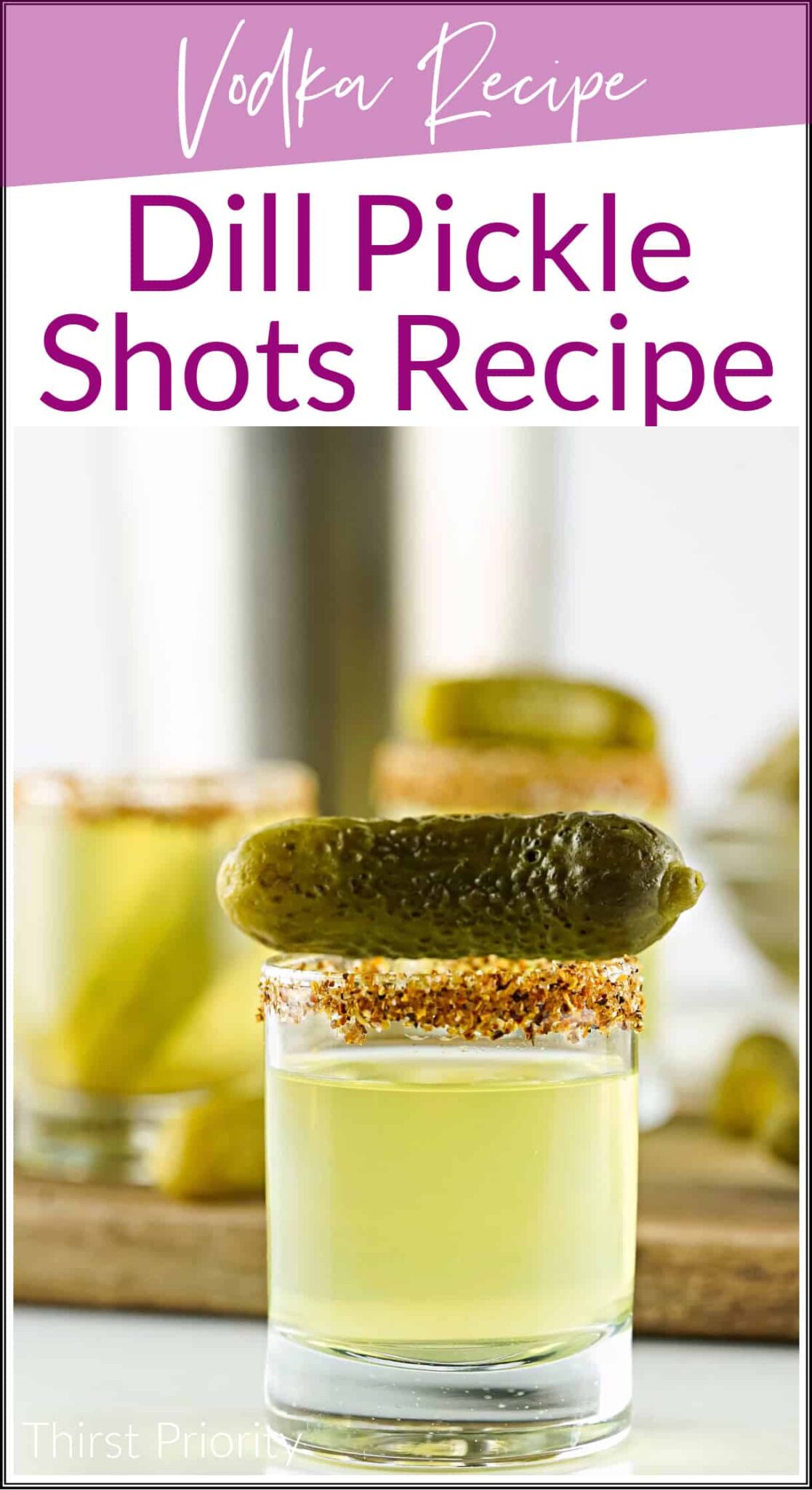 Dill Pickle Shots Recipe with Vodka