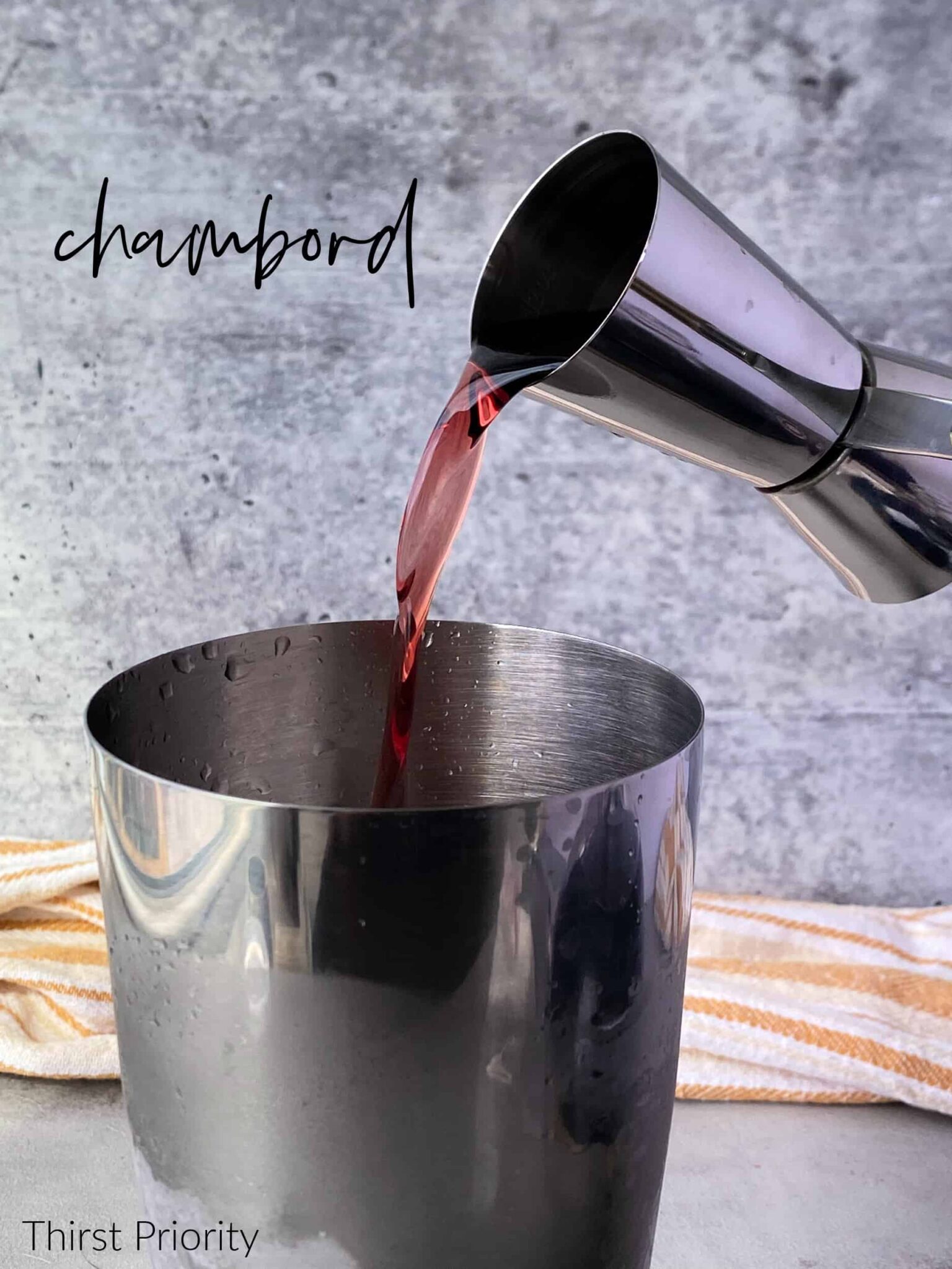 Classic French Martini Recipe (Made with Chambord)