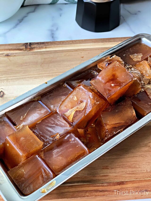 Easy Coffee Ice Cubes Recipe for Your Iced Drinks