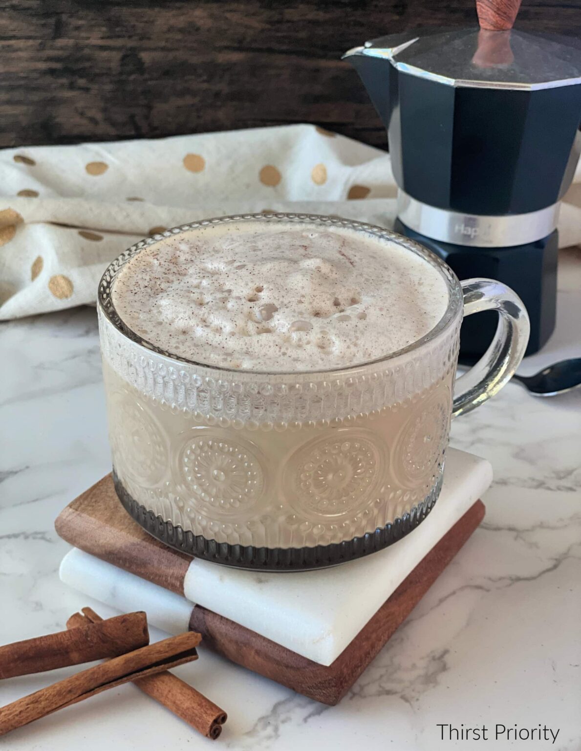 Homemade Cinnamon Latte Recipe