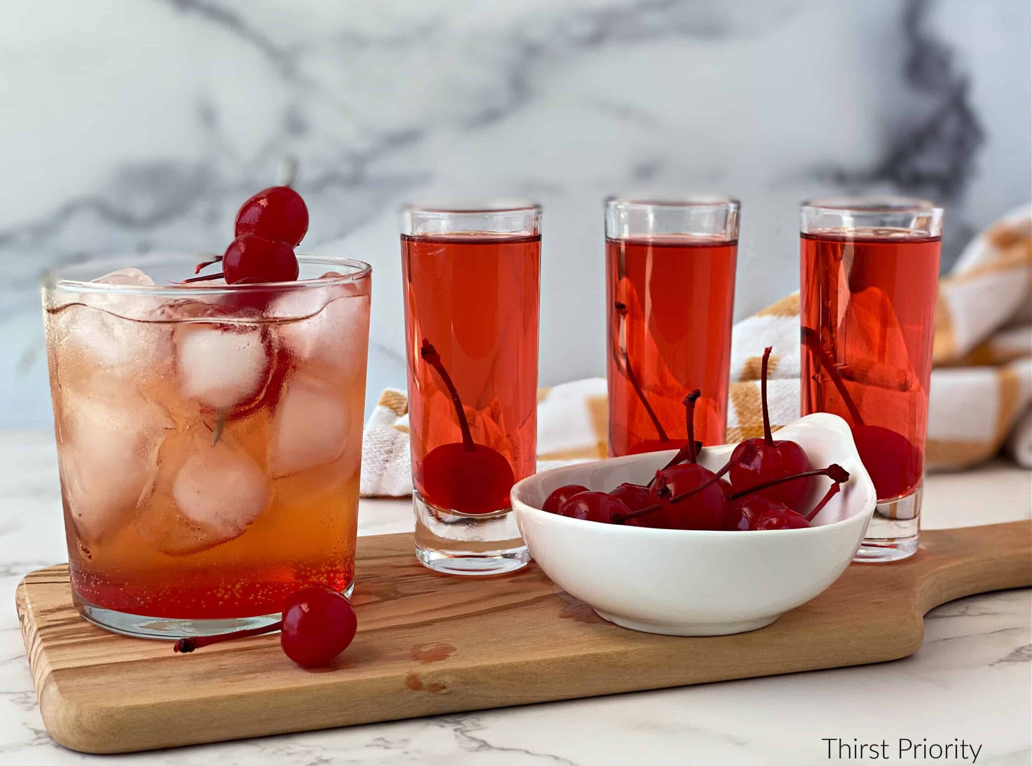 3 Ingredient Cherry Bomb Shot Recipe (and Cocktail)