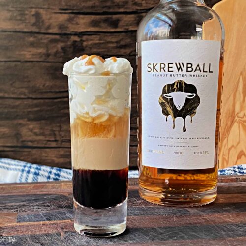 Creamy Skrewball Peanut Butter Whiskey Shot Recipe