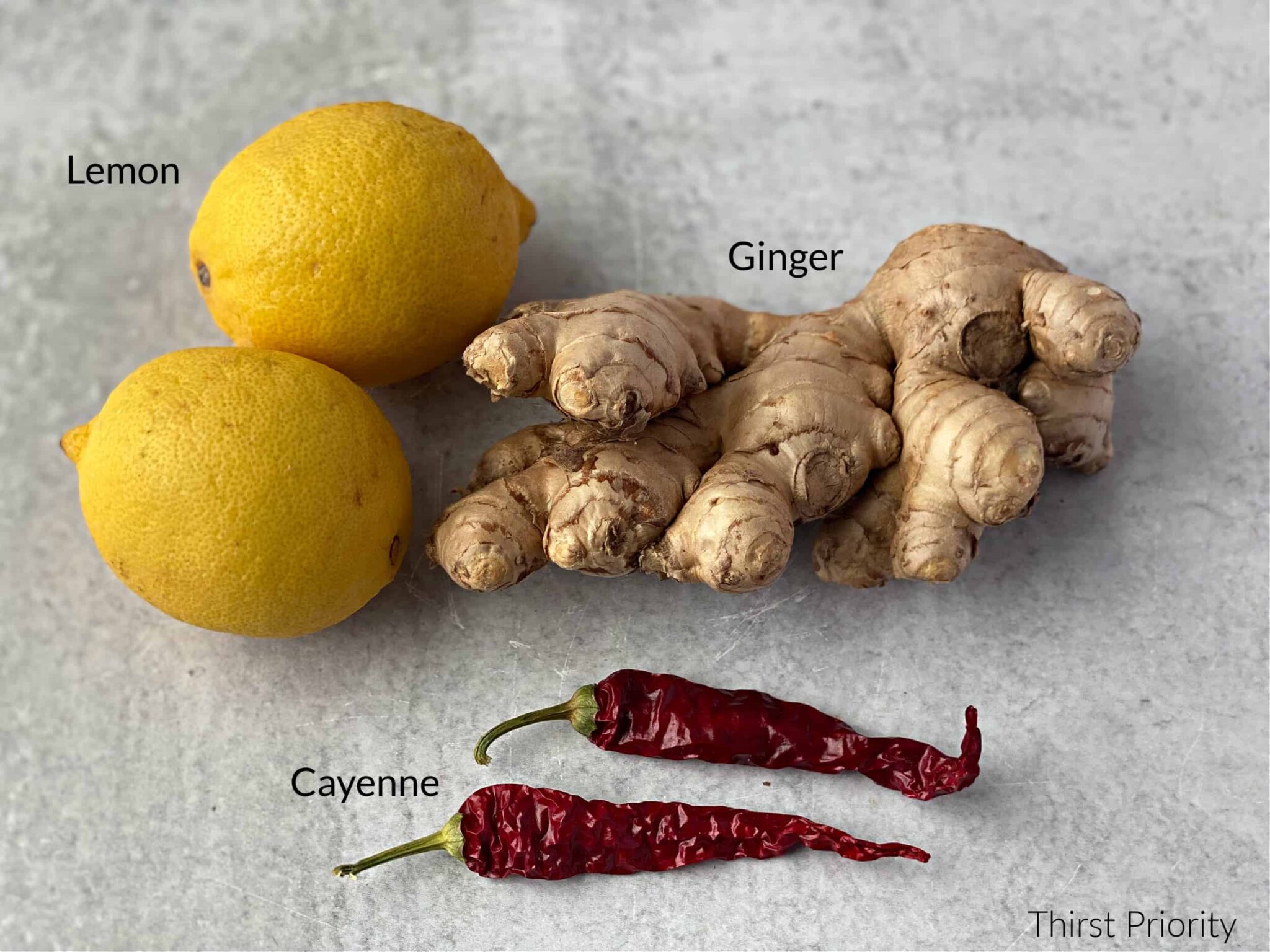 Juicing Ginger Shots with Lemon and Cayenne