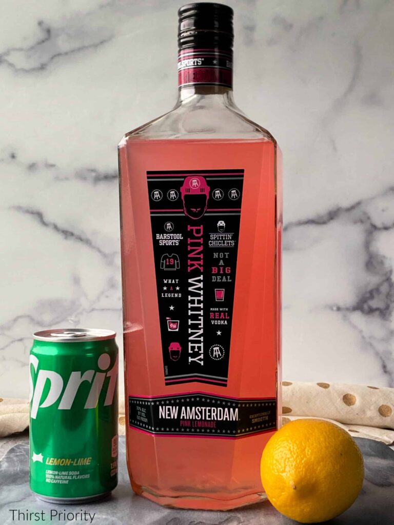 Pink Vodka Lemonade Recipe (Pink Whitney Cocktail)
