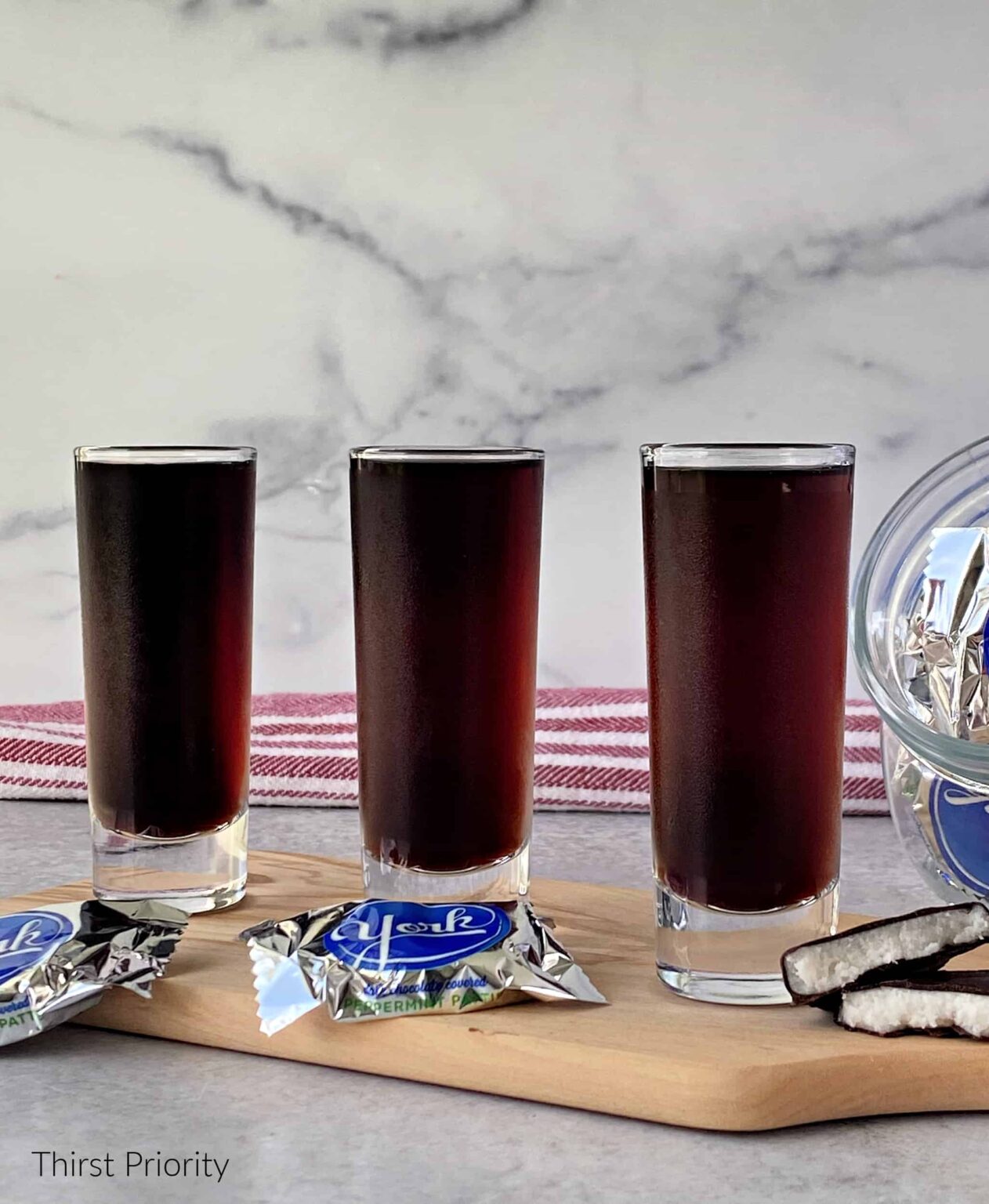 Peppermint Patty Shots (a Christmas Shot Recipe)