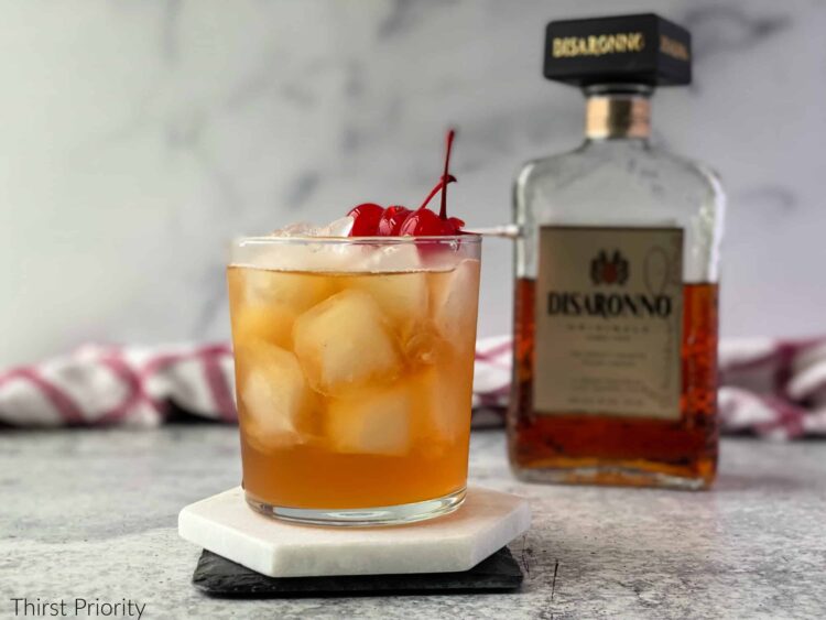 Easy Amaretto Sour Recipe with Sour Mix
