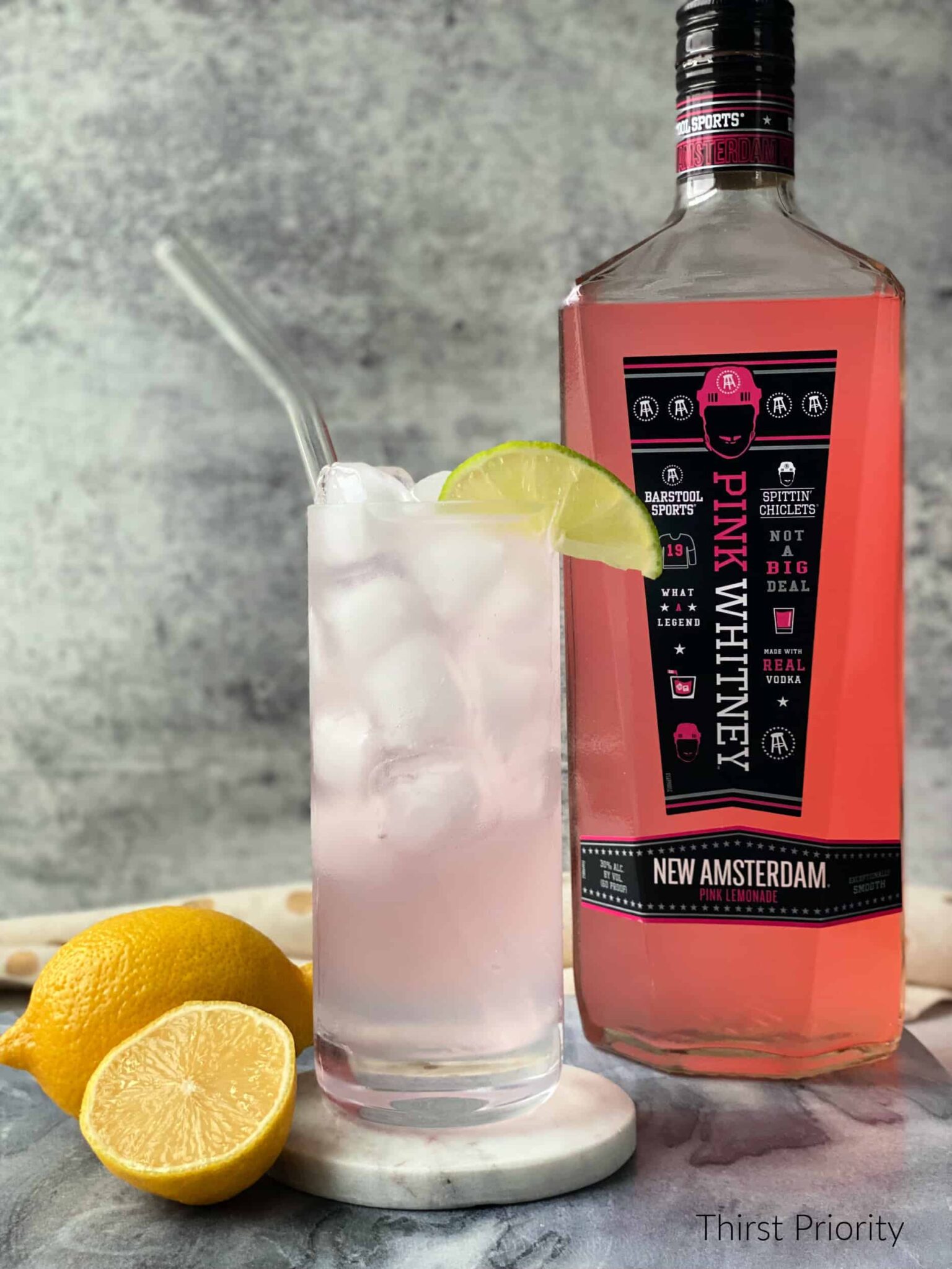 Pink Vodka Lemonade Recipe (Pink Whitney Cocktail)