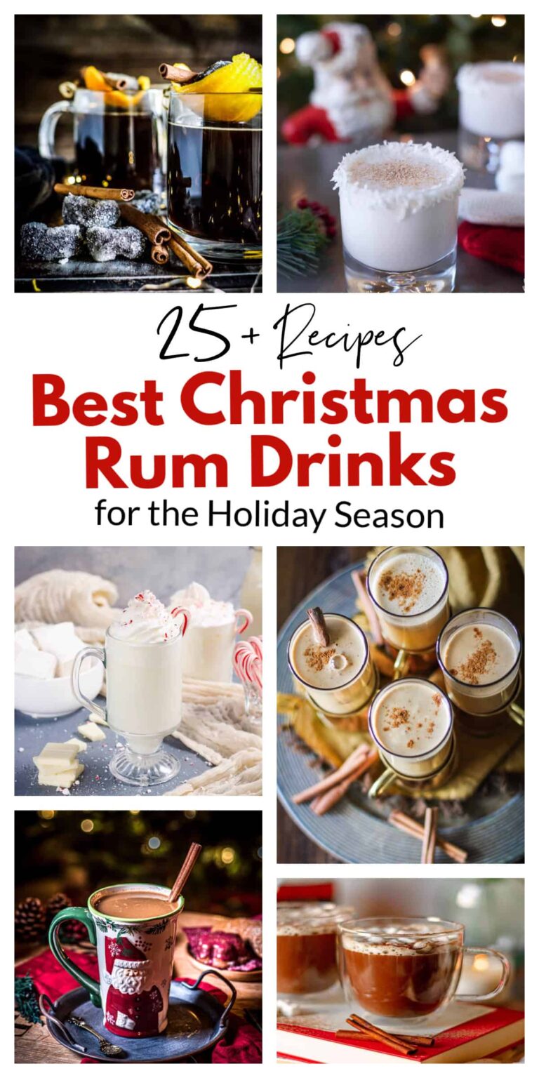 20+ Best Christmas Rum Drinks for the Holiday Season
