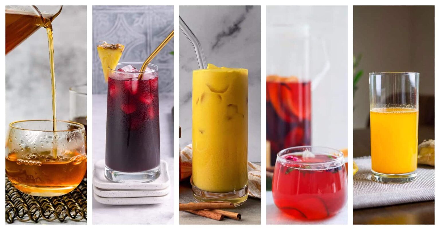 40+ Homemade Ginger Drink Recipes (with fresh ginger)