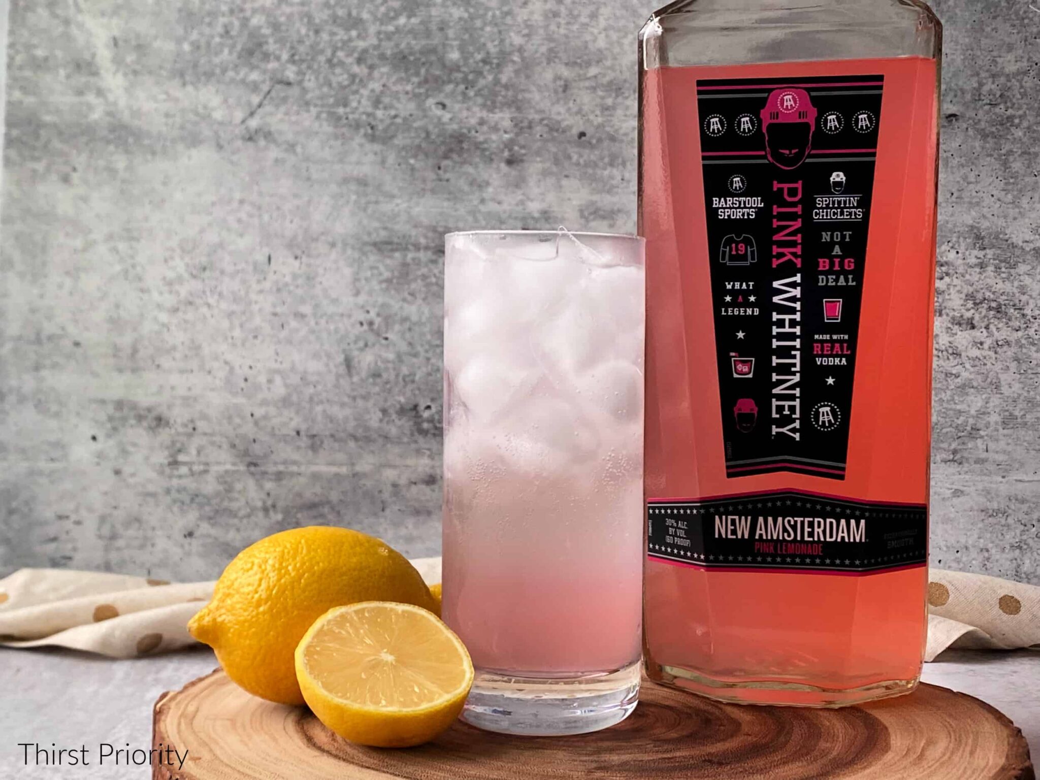 Pink Vodka Lemonade Recipe (Pink Whitney Cocktail)