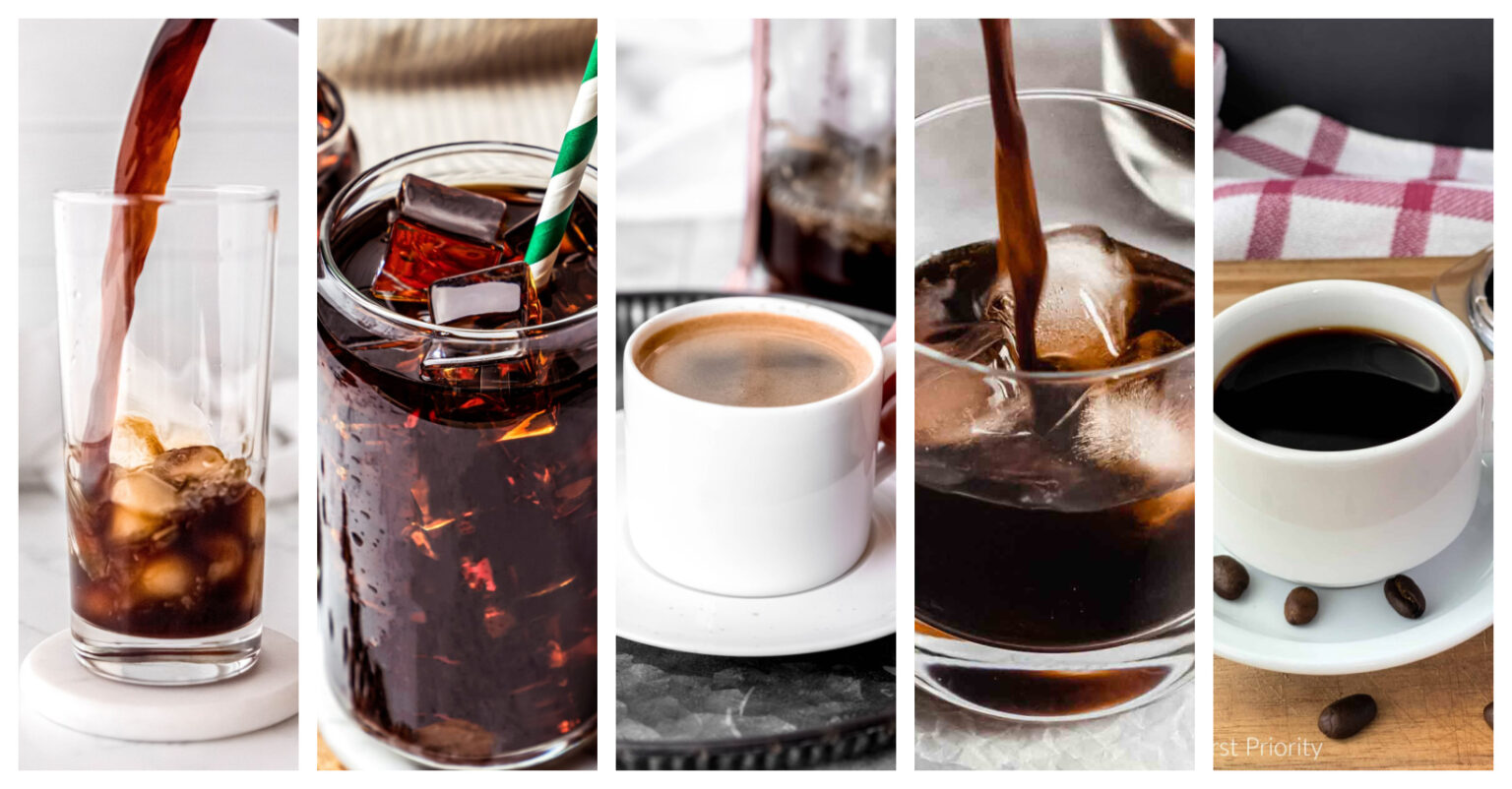 black coffee recipes